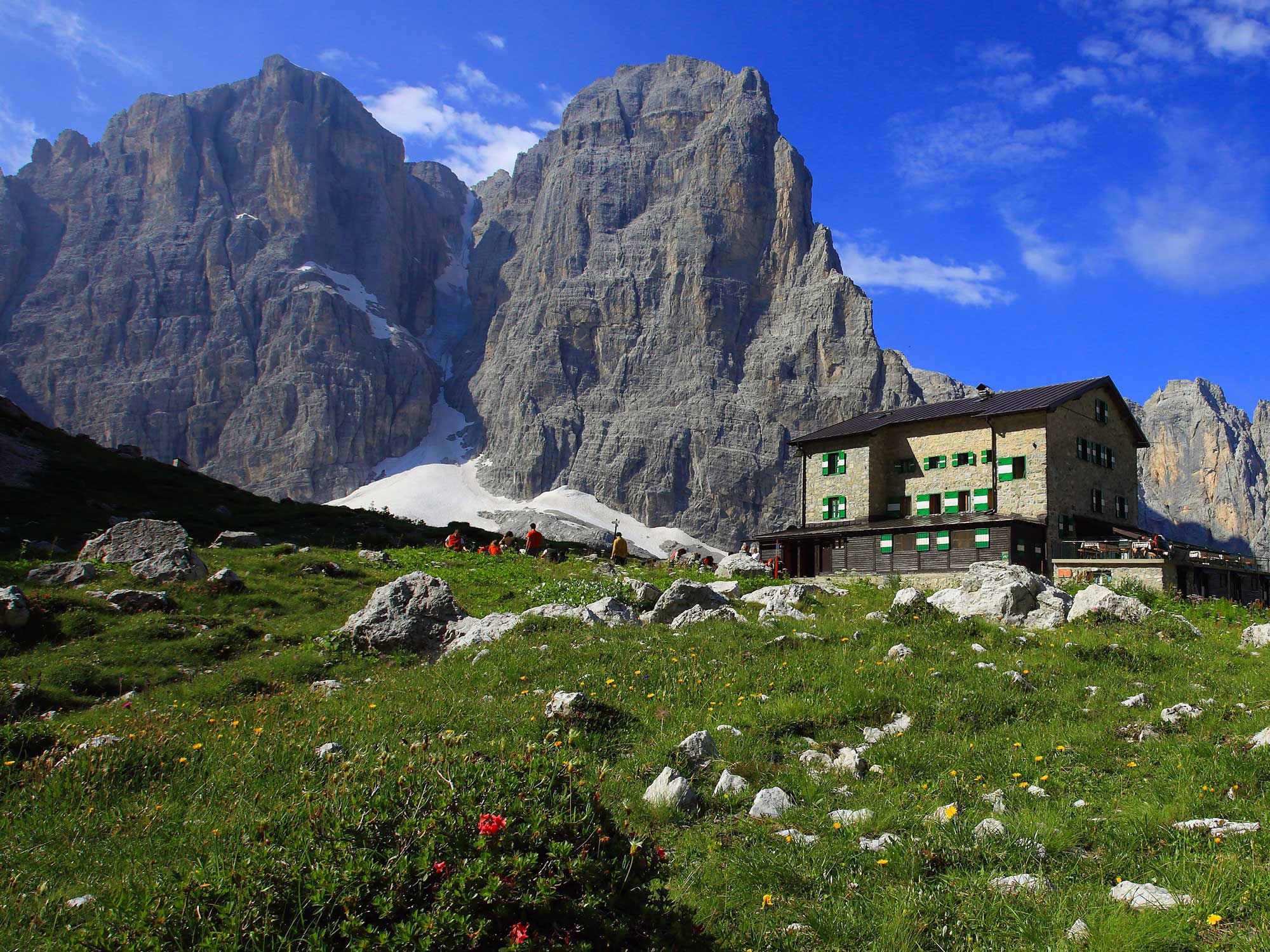 Rifugio Maria e Alberto ai Brentei - Dolomiti Brenta - Trentino - Italia